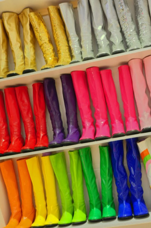 Colourful-boots - Costume World