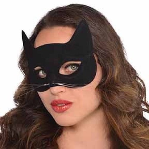 Black Cat Mask - Costume World